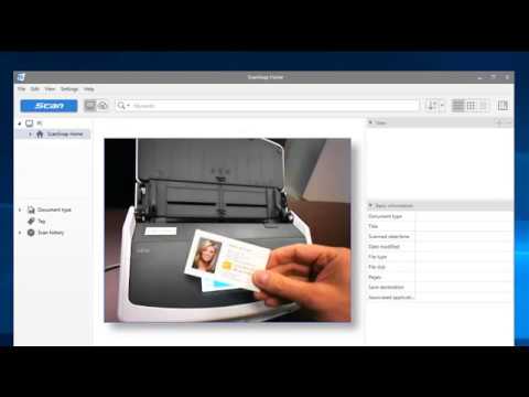ScanSnap iX1500 Tips: How to Export a Contact into Outlook