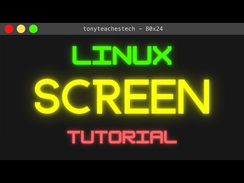 How to Use the Screen Command on Linux