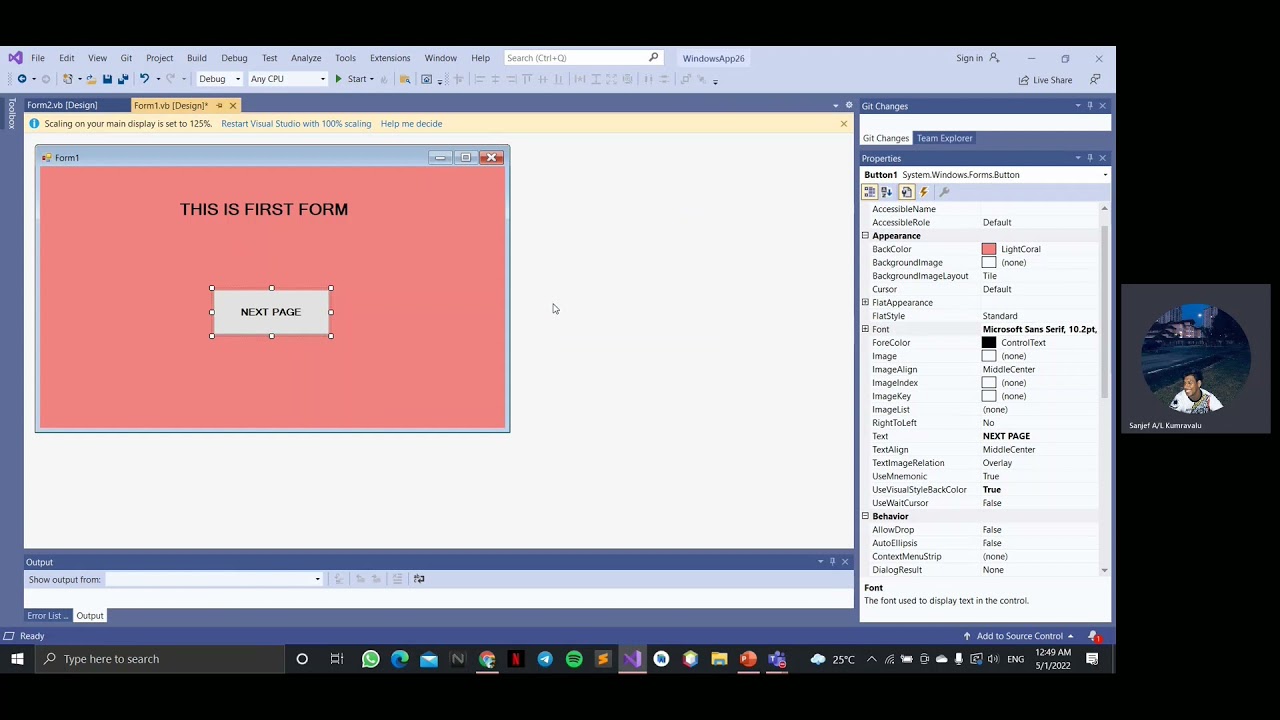 lab task 1 visual basic