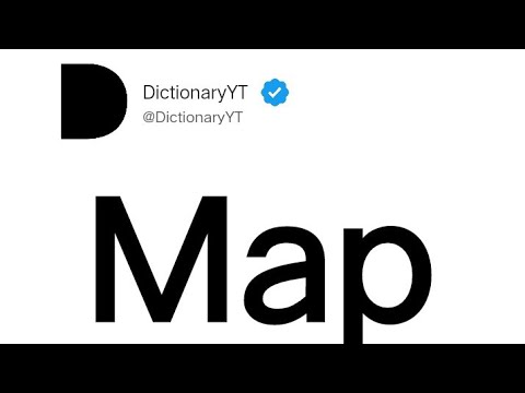 Map Meaning in English