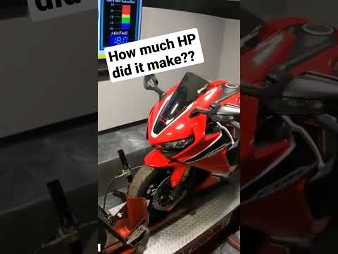 Honda CBR 1000rr with Nitrous Moore Mafia Style #shorts