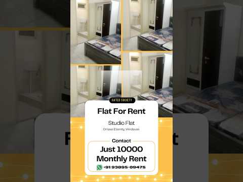Studio Flat On Rent Near Prem Mandir Vrindavan #vrindavankunjgali #vrindavanmarg #flat #vrindavan