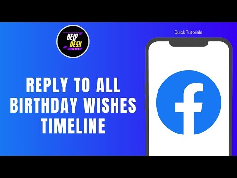 How to Reply to All Birthday Wishes on Facebook Timeline