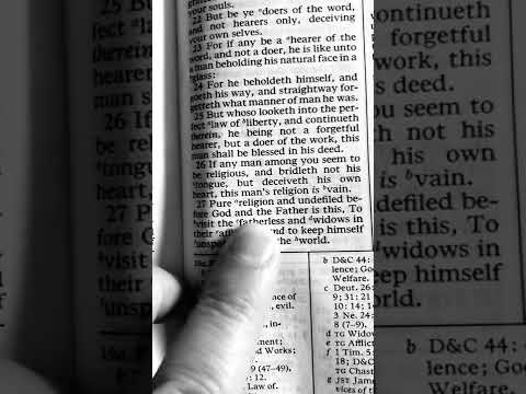 Pure Religion 🤍 How is it defined in the Bible? 💫 James 1