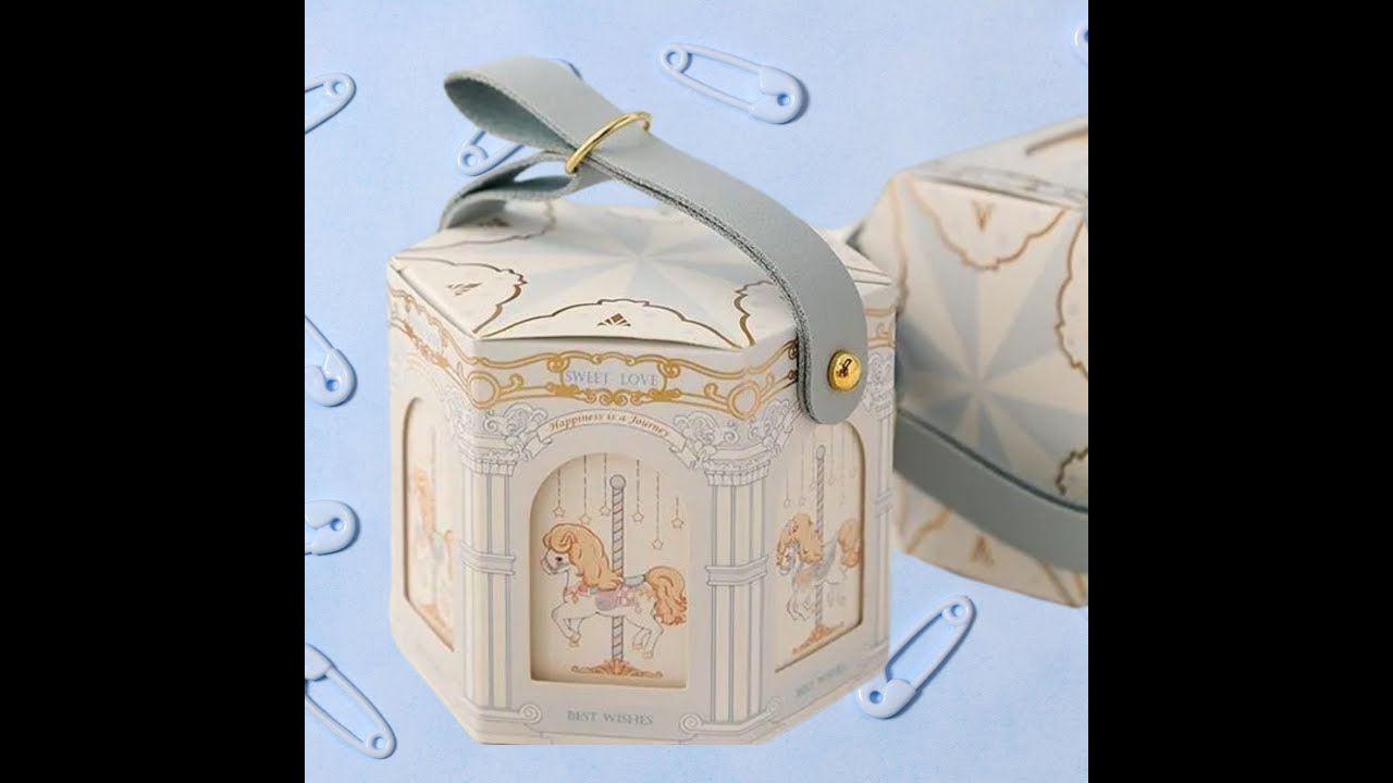 Assembling Carousel Gift Boxes/Favour Boxes