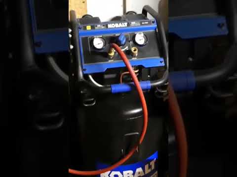 QUIETEST Mass Market Air Compressor? KOBALT Quiet Tech #shorts