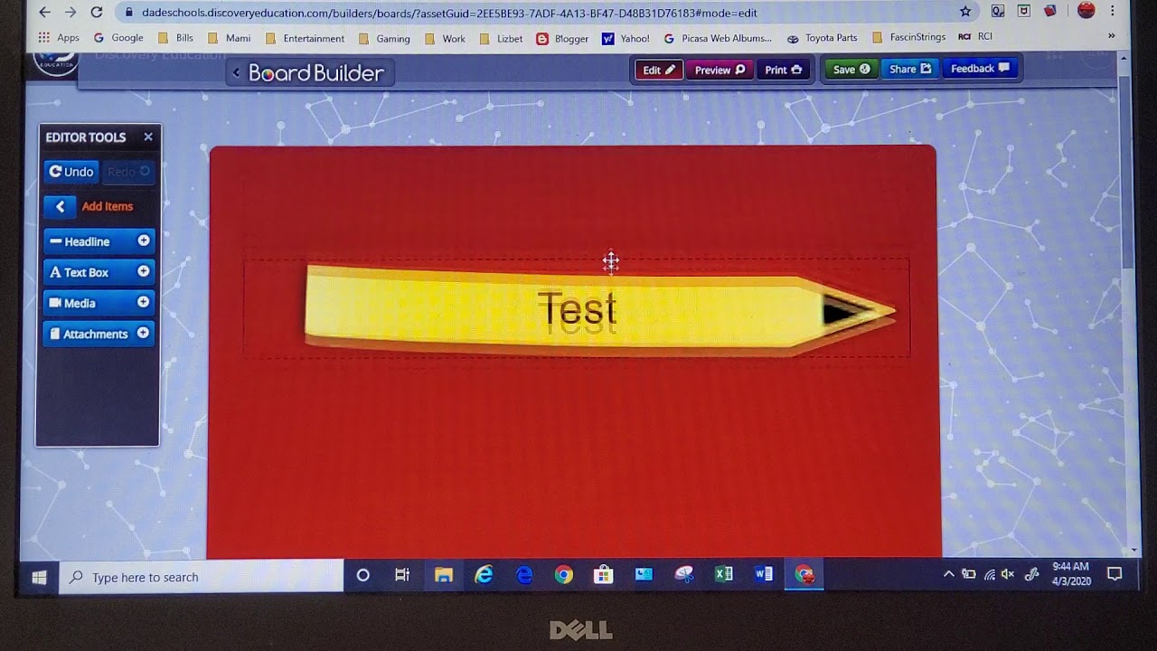 Access Discovery Education BoardBuilder