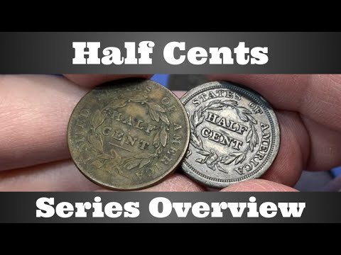 Half Cents Series Overview - 1793-1857