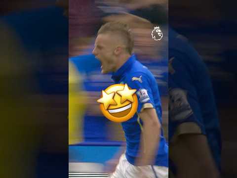 Jamie Vardy's FIRST Premier League Goal 🥹