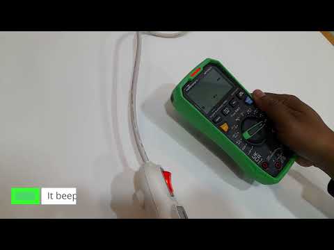 How to detect the presence of AC voltage using the NCV feature of Multicomp Pro MP730678