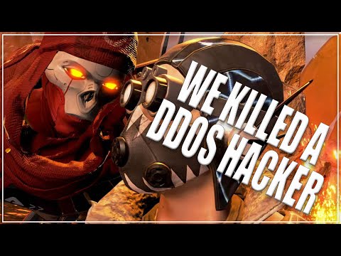 We Killed A DDoSer!!! How to Get back in a Apex Legends game after a DDos Attack