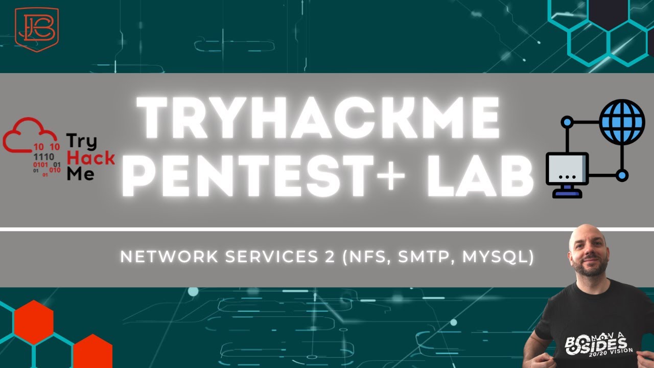 NFS, SMTP, MySQL Pentesting Tutorial | TryHackMe Pentest+ Network Services 2 Lab