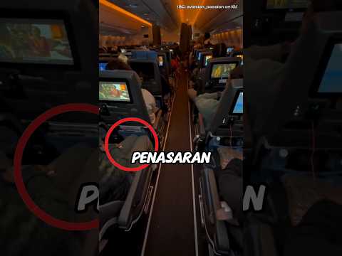 Beginilah perbedaan kelas ekonomi dan bisnis di pesawat 😱🤯