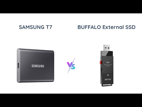 Samsung T7 2TB vs Buffalo External SSD 1TB: Which is Better?
