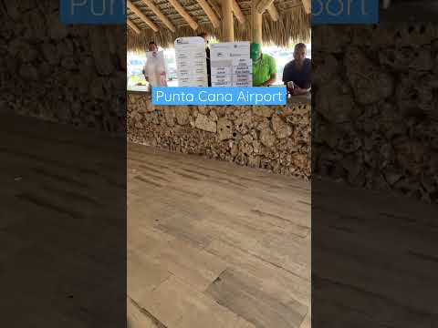 Punta Cana Airport - Finding our transportation #travel #puntacana #travelshorts