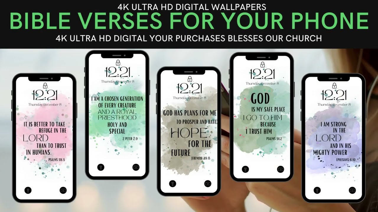 BIBLE VERSES PHONE WALLPAPER