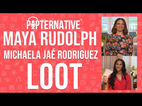Maya Rudolph and Michaela Jaé Rodriguez talk about Loot on Apple TV+