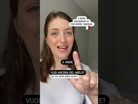 Learn the meaning of the Italian word ancora #language #italiancourses #pronunciation