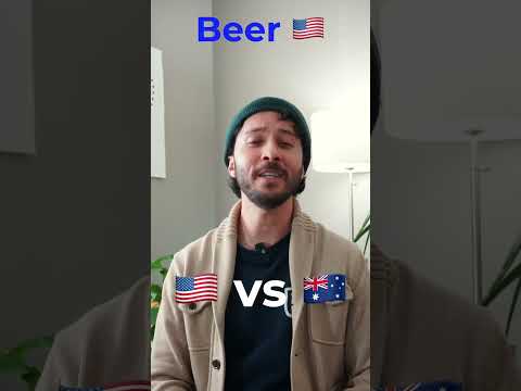 American English vs Australian || Beer 🍺
