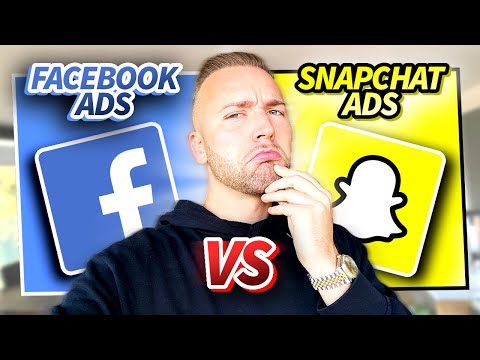 Facebook Ads vs Snapchat Ads - Which is Better?! (NEW STRATEGY)