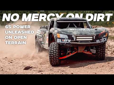 Traxxas Unlimited Desert Racer on Wide Open Terrain! –Unleashed Power