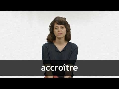 English Translation of “ACCROÎTRE” | Collins French-English Dictionary