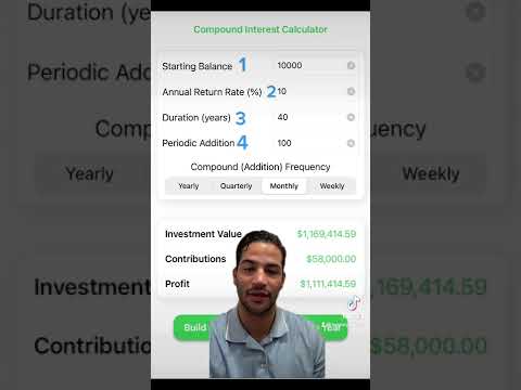 How to use a compound interest calculator to see how much you’ll have in retirement!