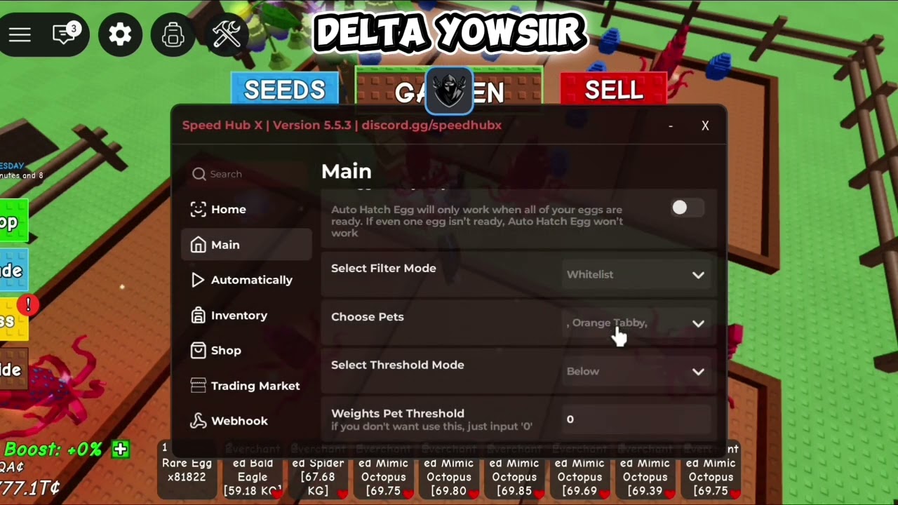 [NEW] Auto hatch egg using script (tutorial)  GROW A GARDEN