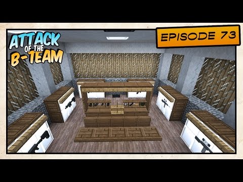 Minecraft - Attack of the B-Team! - Re-decorating the Gun Shop - E73