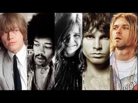 27 Club, The First Reports on Brian, Jimi, Janis, Jim and Kurt. TDG Articles.