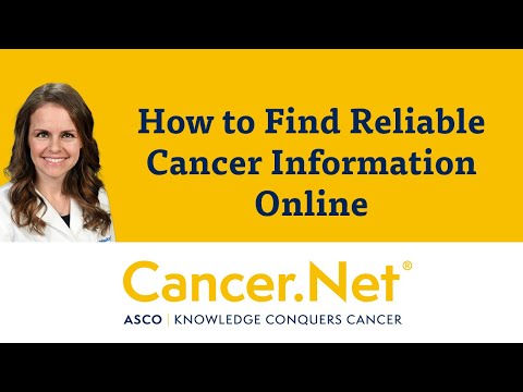 How to Find Reliable Cancer Information Online