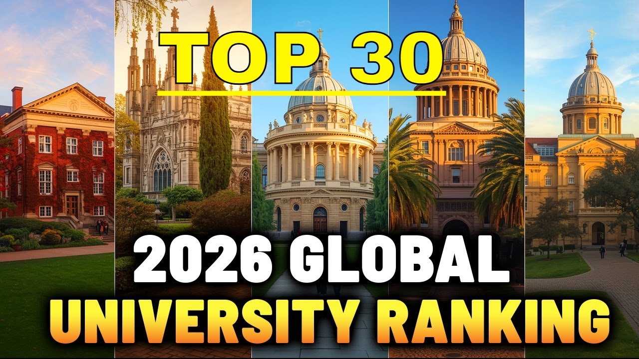 30 BEST UNIVERSITIES IN THE WORLD 2026 | World University Rankings