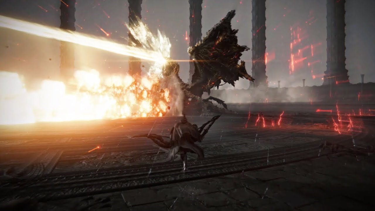 Elden Ring - Dragonlord Placidusax Cinematic Fight