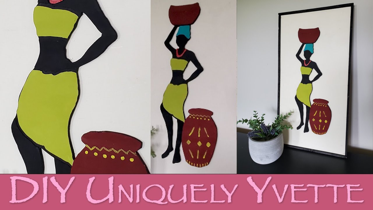 African Art Wall Decor | Scroll Saw Project | Woodworking