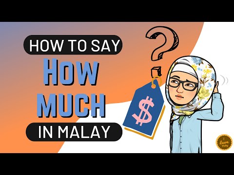How to say "How much?" in Malay - ๐ท๏ธ๐ฐ