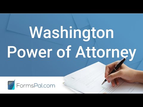 Washington Power of Attorney - GUIDE