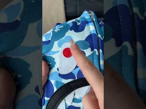 Bape ABC Blue Camo Shark Hoodie Unboxing ASMR from Ninjahype 🤫📞 #ninjahype #bape #outfit #ootd
