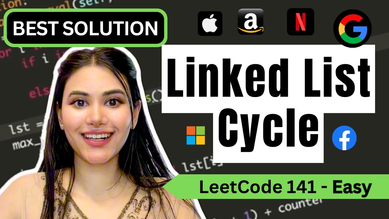 Linked List Cycle - LeetCode 141 - Python #blind75 #leetcode