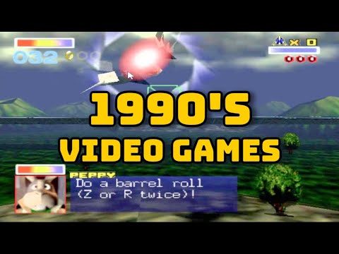 10 favorite 1990s video games (console and computer).
