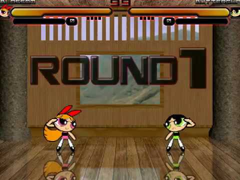 M.U.G.E.N DGBlossom VS DGButtercup (DoomGuy2nd Version)