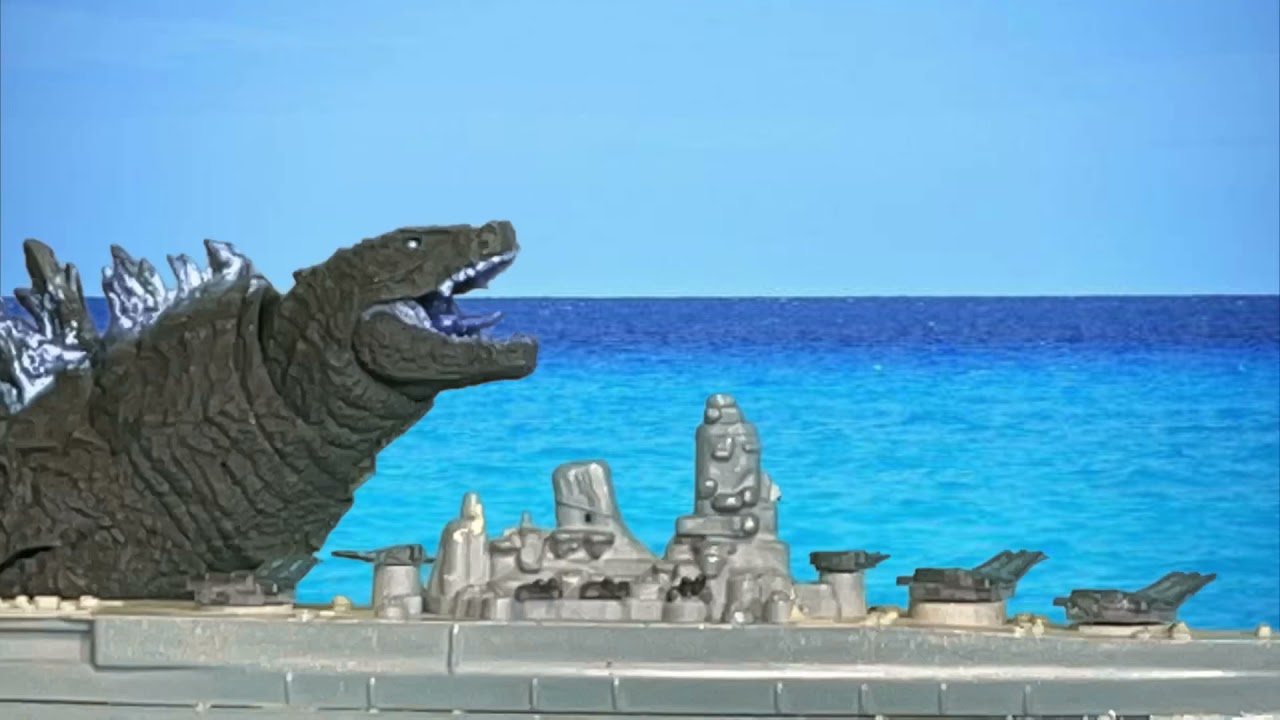 Godzilla’s Warning Roar- Stop Motion Test