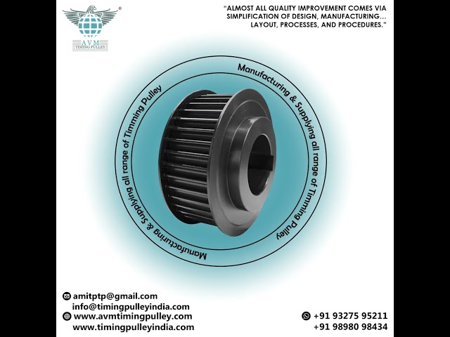 Aluminium Timing Pulley - 8MM pitch Aluminium Timing pulley ...