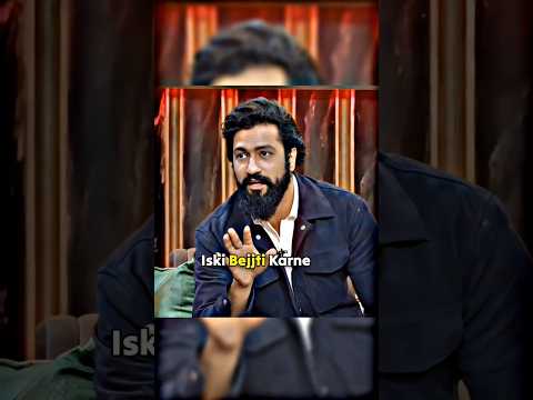 Sunny Savage Replies To 🔥🗿 Vicky Kaushal 😰😂 #vickykaushal #shorts #viral