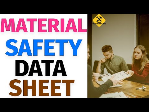 Material Safety Data Sheet – MSDS - SDS