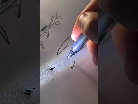 How to sign the letter T?