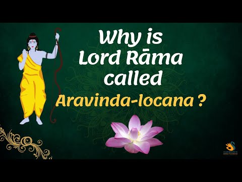 Meaning of Aravinda-locana I Lord Rama's names I Saturday SuperMinds