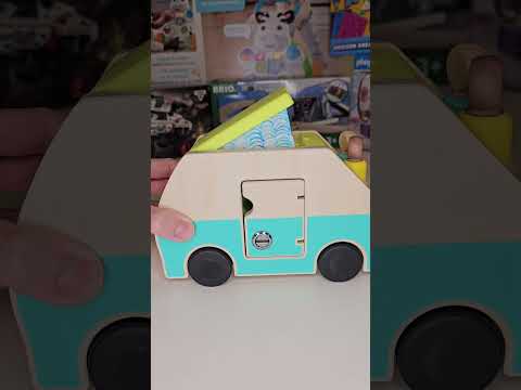Lovevery Wooden Camper With Locking Doors (The Free Spirit Play Kit)