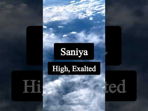 Saniya name meaning #muslimbabyboynames2023 #allaboutmomnbaby #shorts #viral #trending