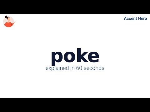 POKE - Meaning and Pronunciation