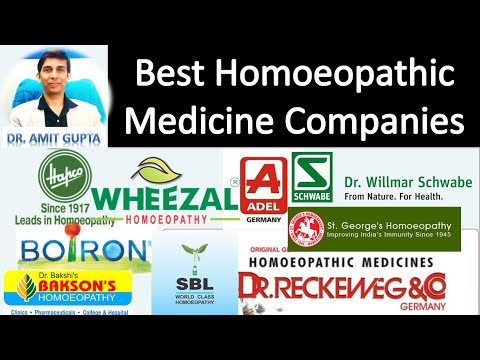 Best Homoeopathic Medicine company